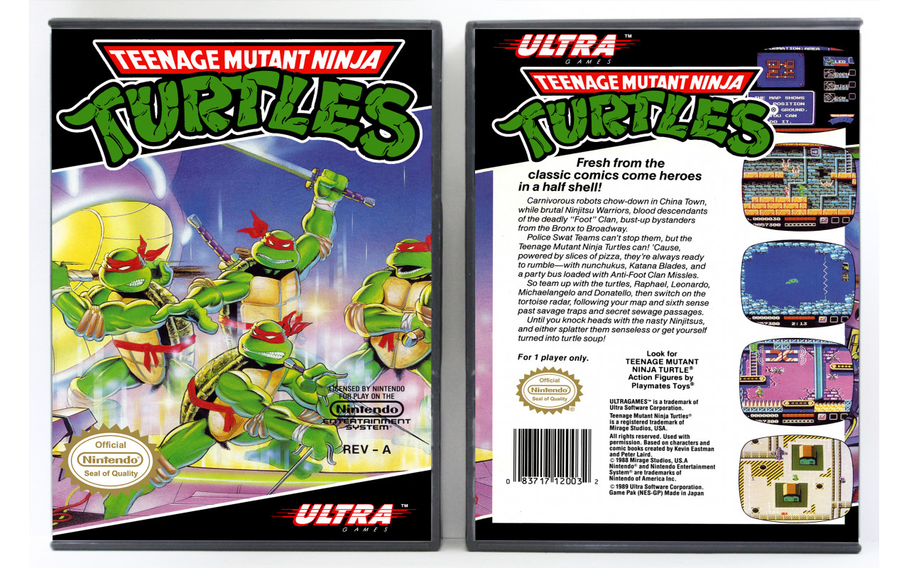 Gaming Relics - Nintendo NES - Teenage Mutant Ninja Turtles
