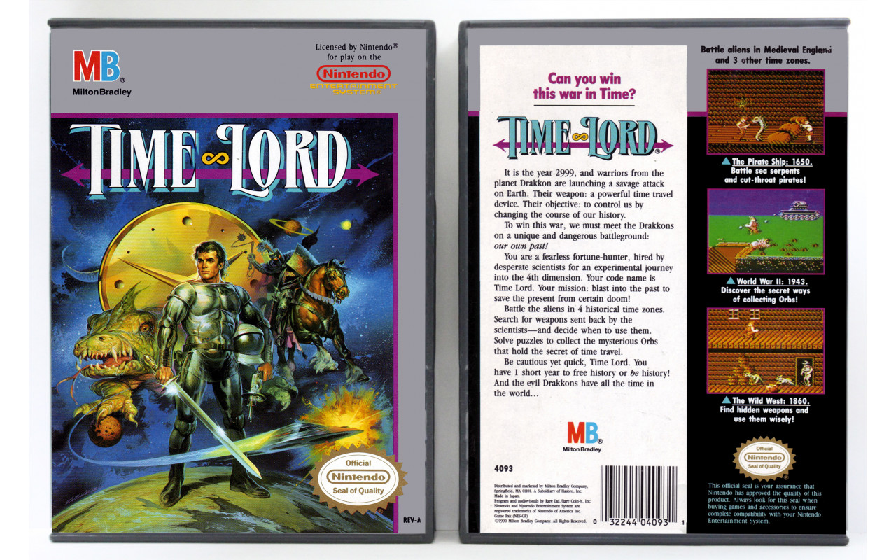 Gaming Relics - Nintendo NES - Time Lord
