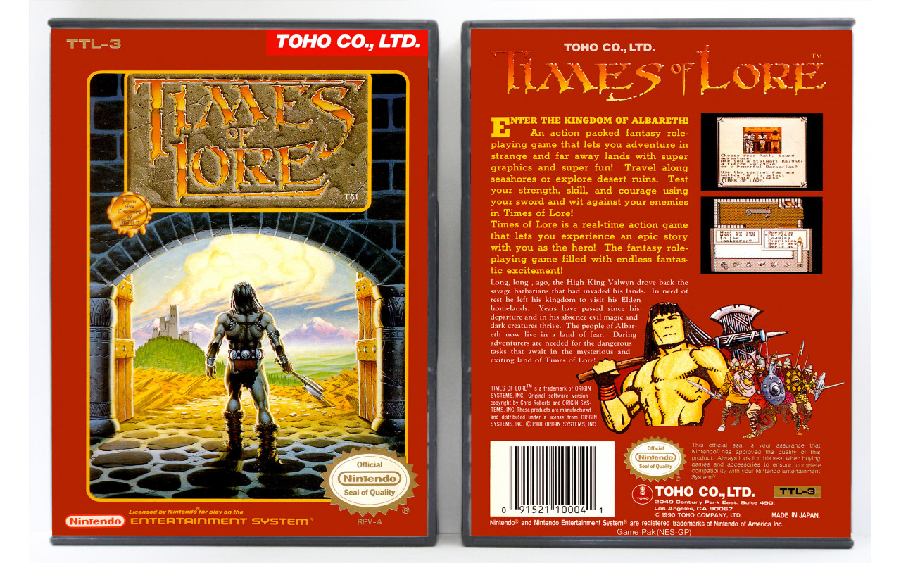 Gaming Relics - Times of Lore