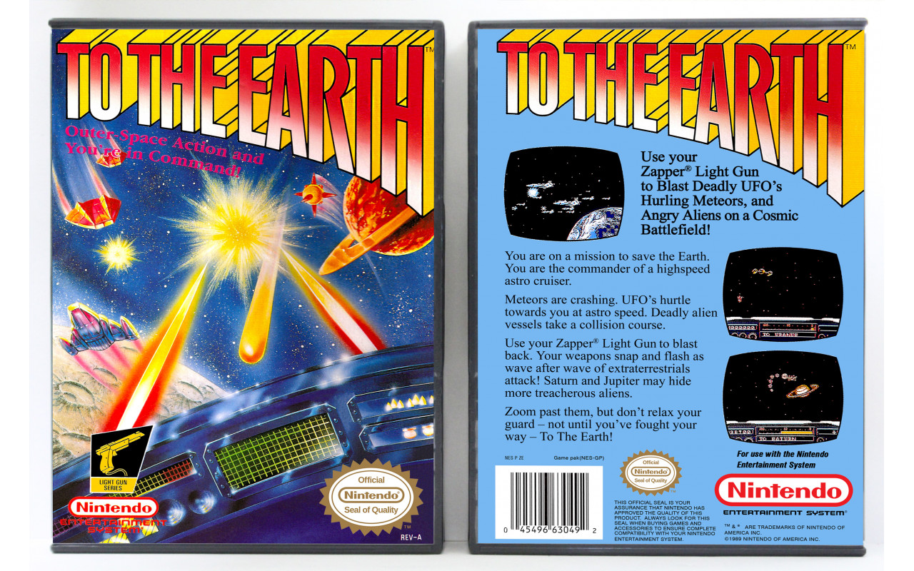 Gaming Relics - Nintendo NES - To The Earth