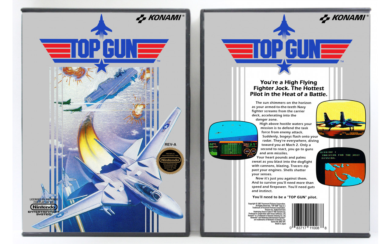 Gaming Relics - Nintendo NES - Top Gun