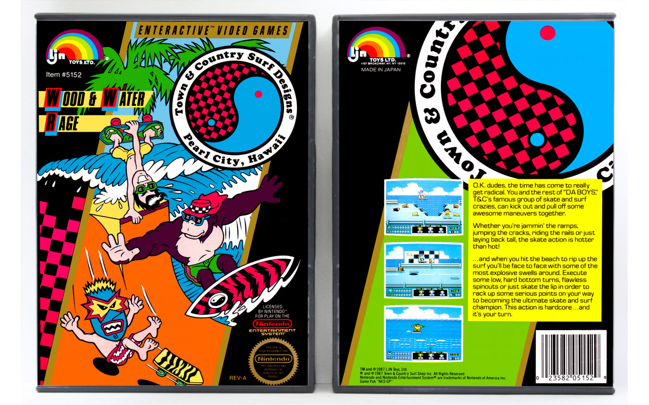 Gaming Relics - T&C Surf Designs: Wood & Water Rage