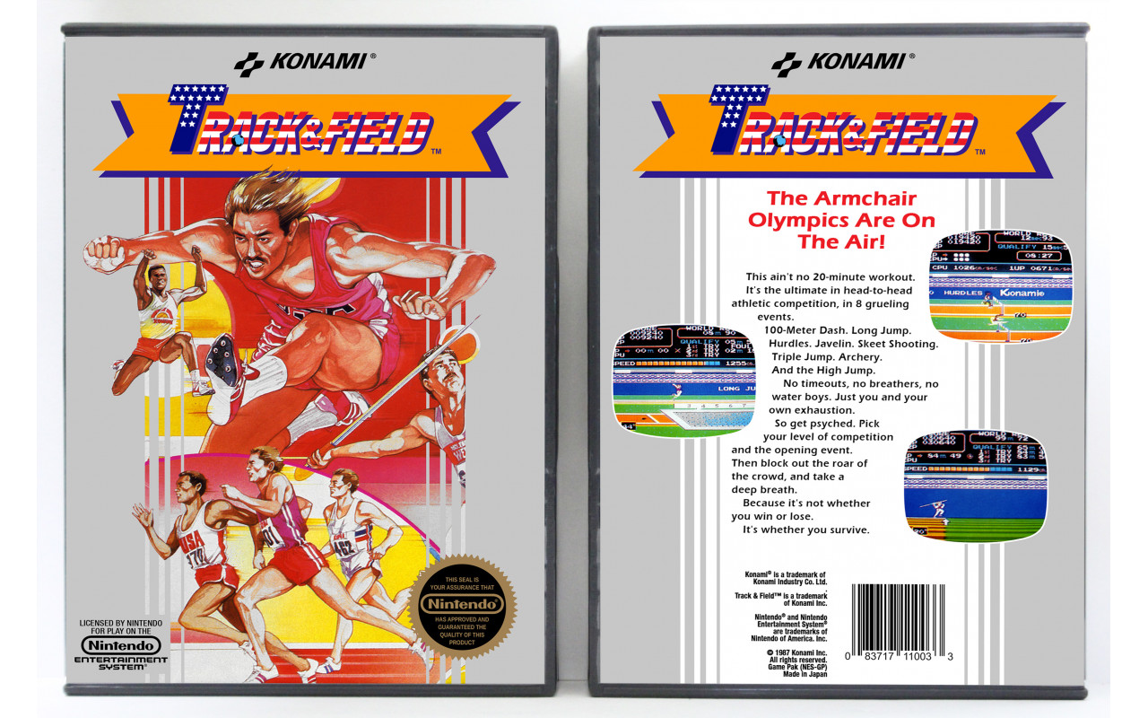 Gaming Relics - Nintendo NES - Track & Field