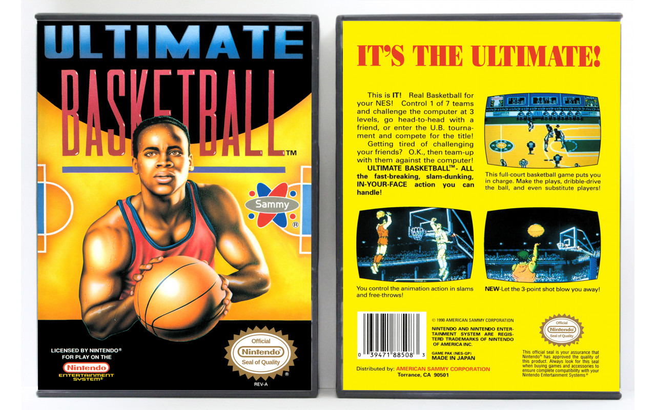 Gaming Relics - Nintendo NES - Ultimate Basketball