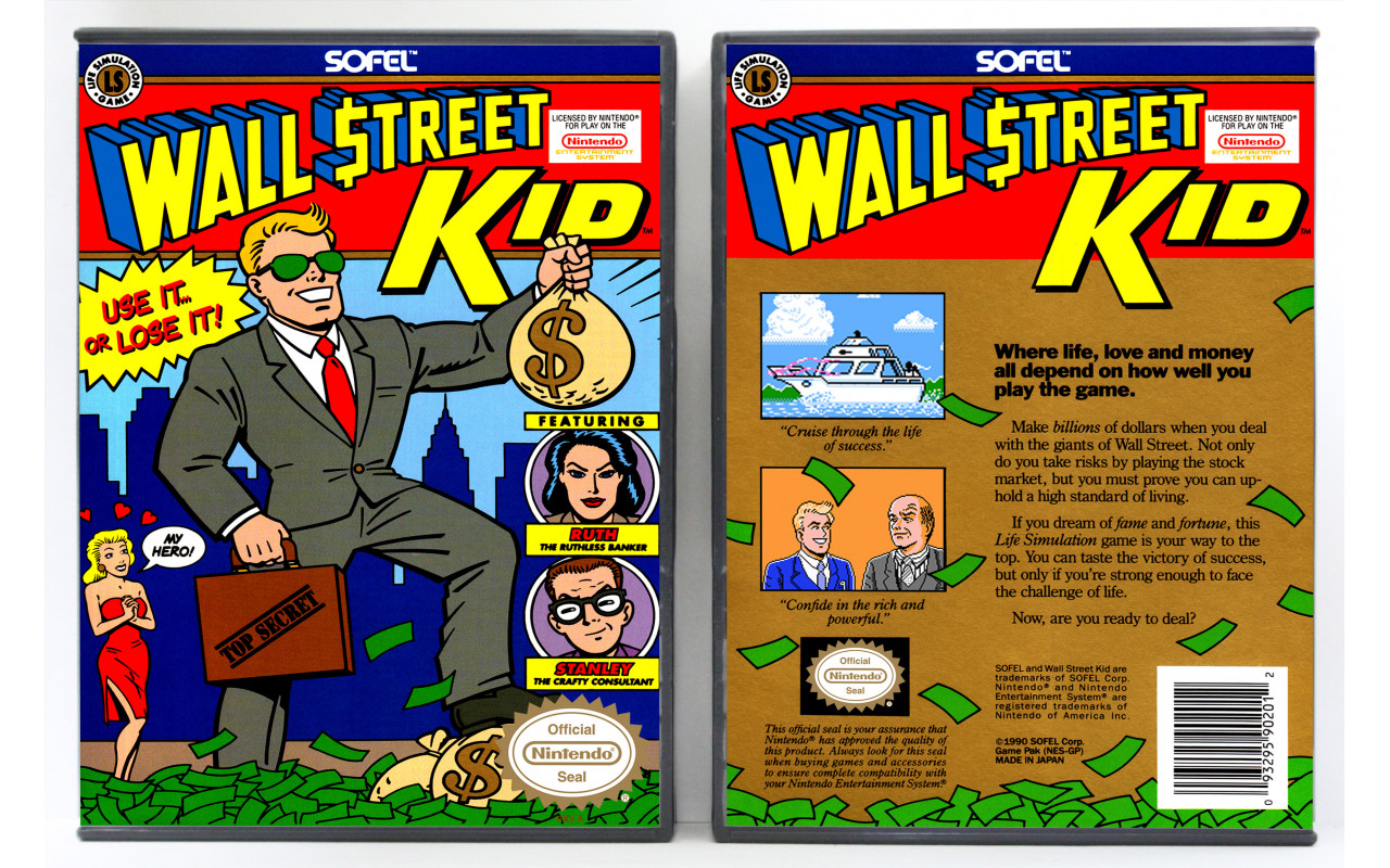 Gaming Relics - Nintendo NES - Wall Street Kid