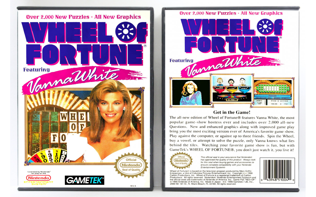 Gaming Relics - Wheel of Fortune featuring Vanna White