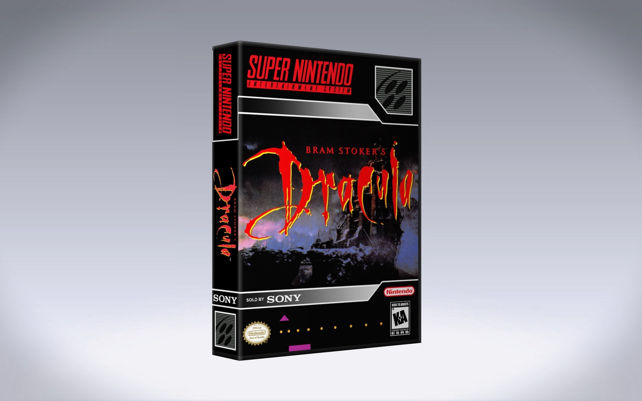 Gaming Relics - Super Nintendo - Bram Stoker's Dracula