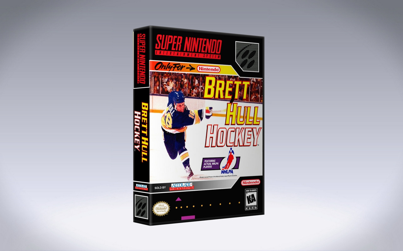 Gaming Relics - Super Nintendo - Brett Hull Hockey