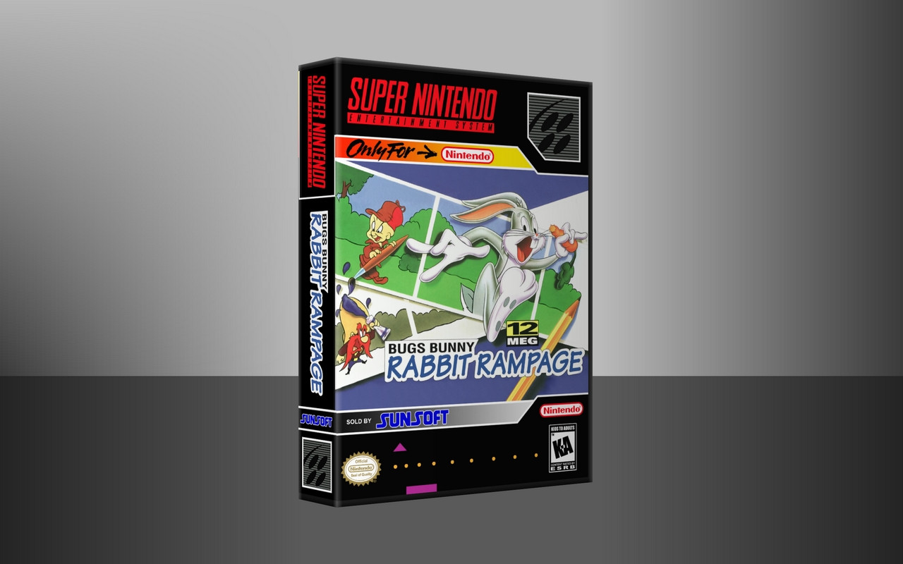 Gaming Relics - Super Nintendo - Bugs Bunny Rabbit Rampage