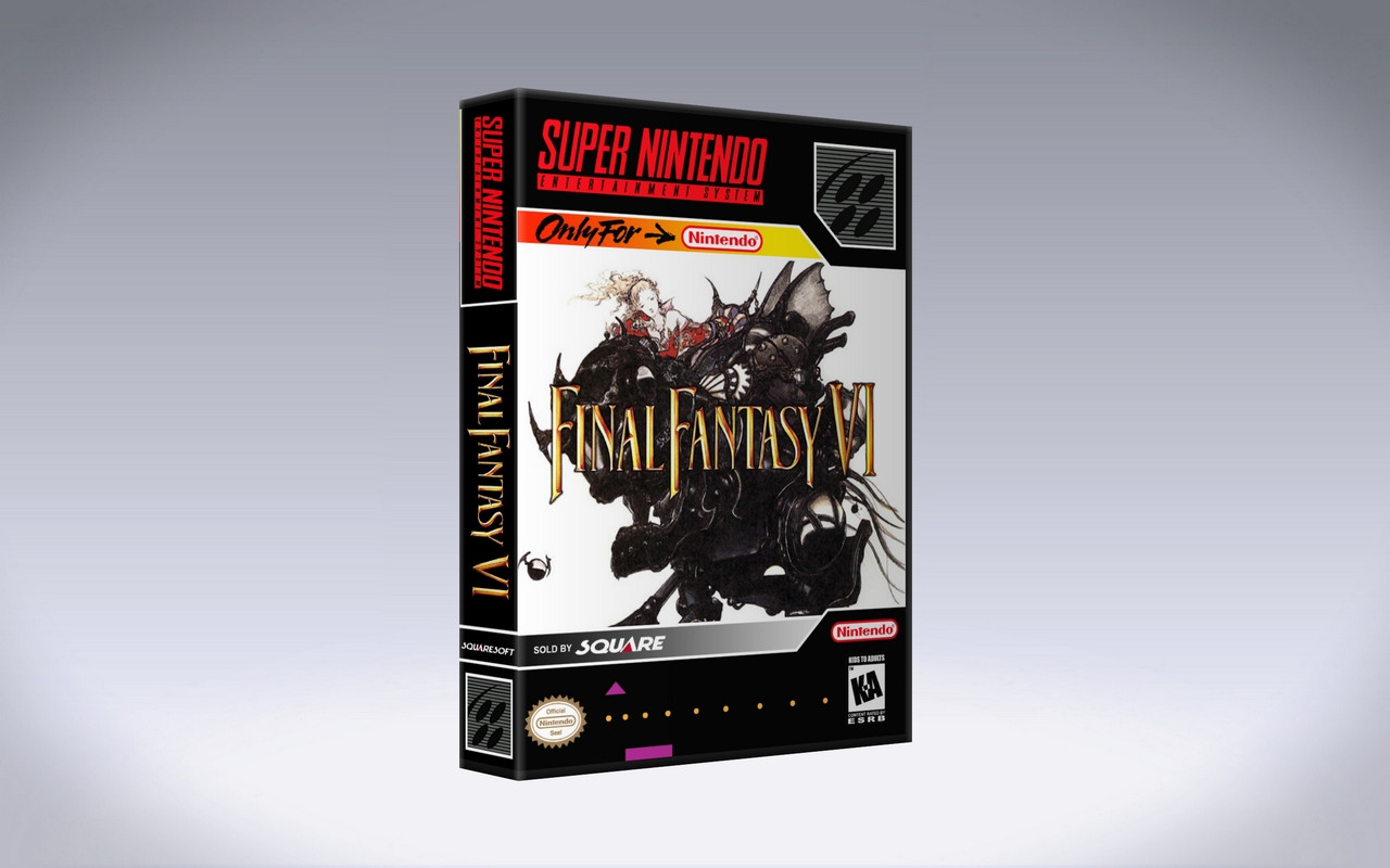 Gaming Relics - Super Nintendo - Final Fantasy VI (Alternate Art)
