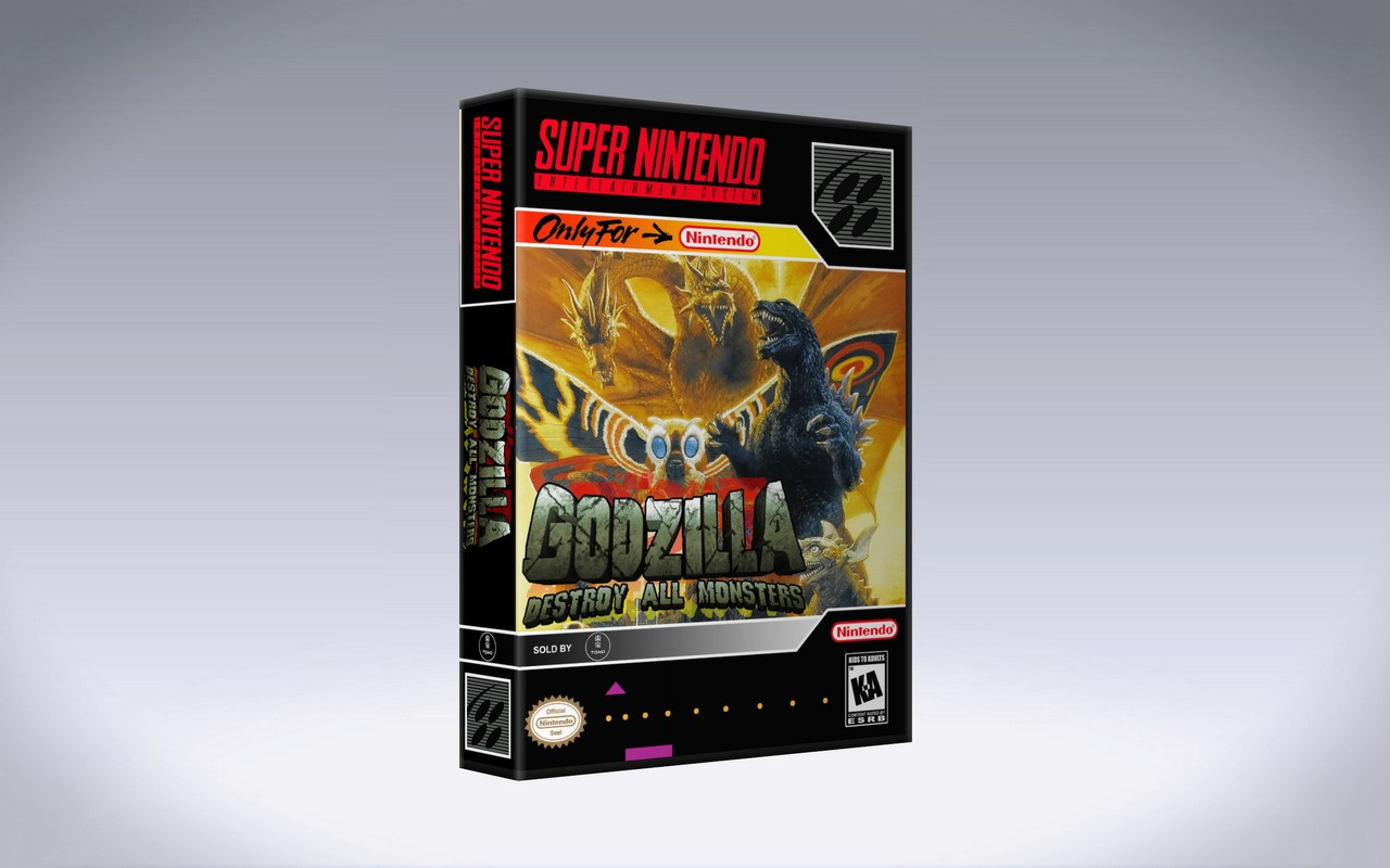 Gaming Relics - Super Nintendo - Godzilla: Destroy All Monsters