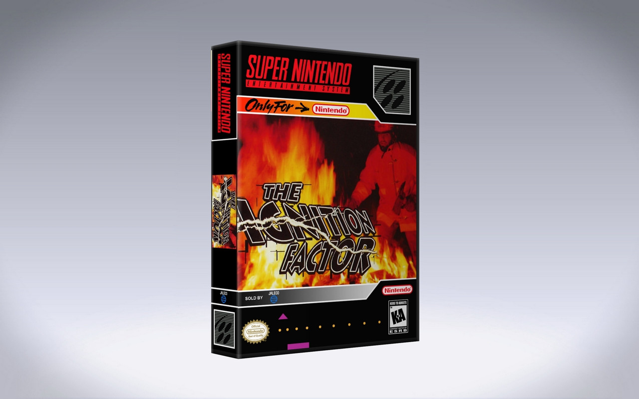 Gaming Relics - Super Nintendo - Vertical Style - Ignition Factor, The