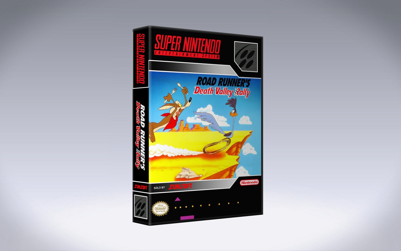 Gaming Relics - Super Nintendo - Vertical Style - Road Runner's Death ...