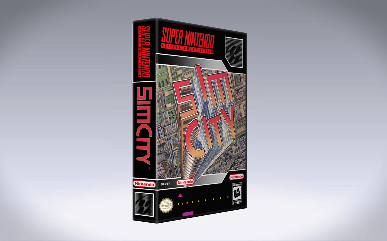 Gaming Relics - Super Nintendo - Sim City