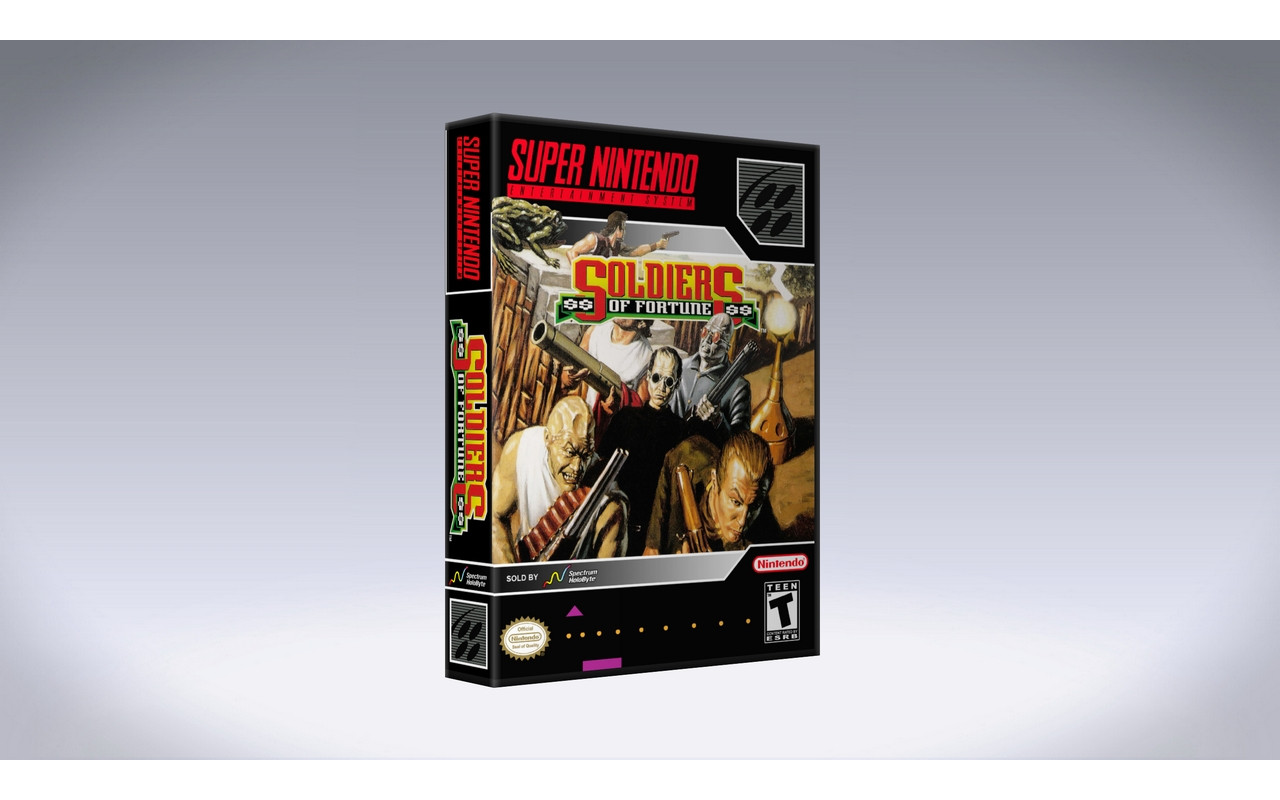 Gaming Relics - Super Nintendo - Soldiers of Fortune