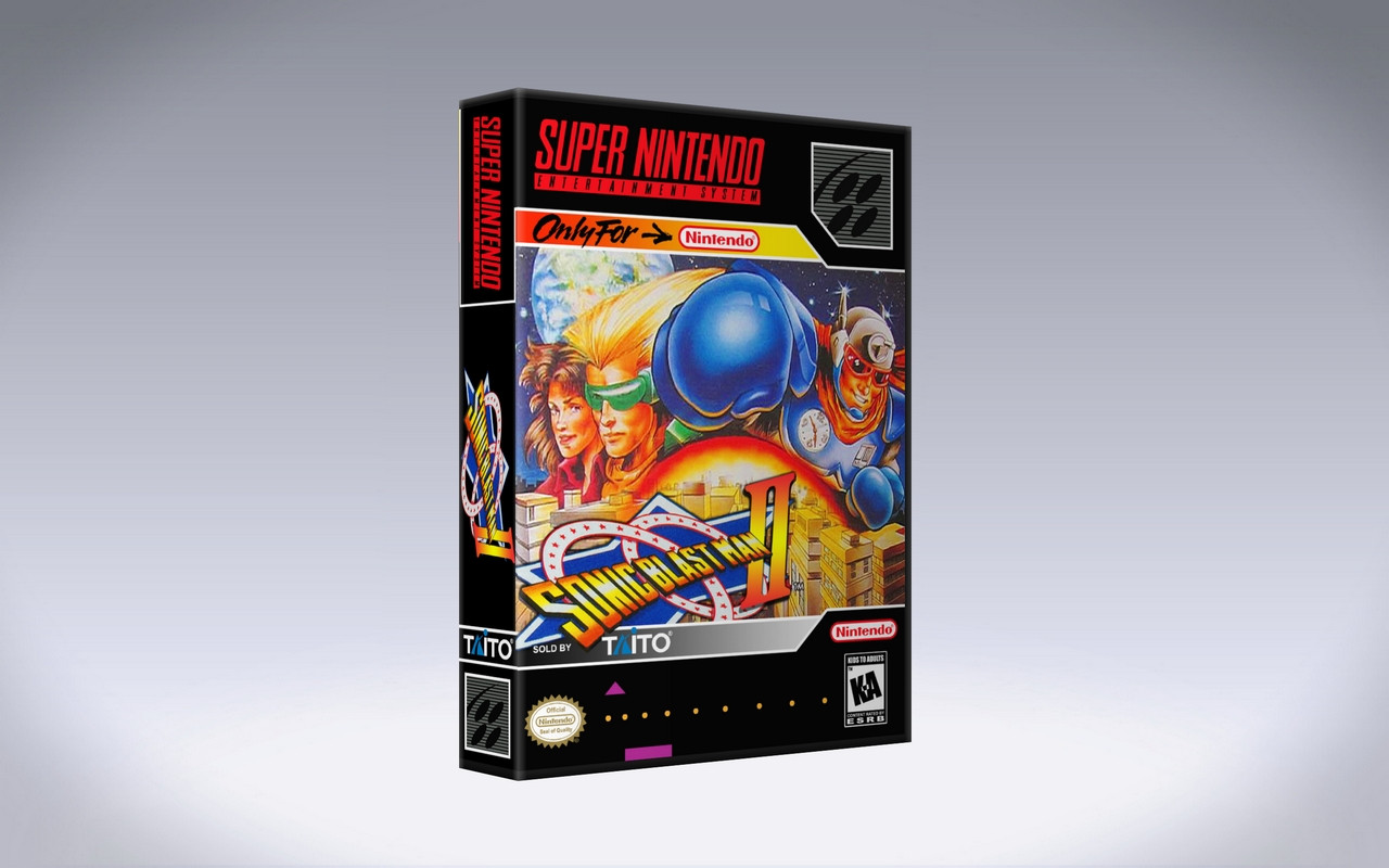 Gaming Relics - Super Nintendo - Sonic Blast Man II