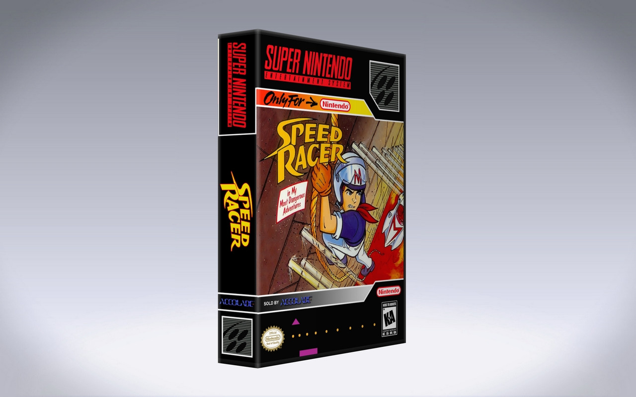 Gaming Relics - Super Nintendo - Vertical Style - Speed Racer in My ...