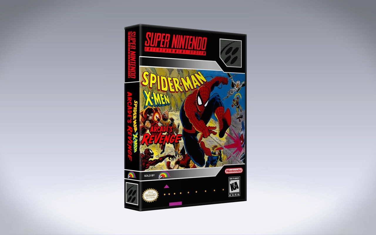 Gaming Relics - Super Nintendo - Spider-Man and X-Men: Arcade's Revenge