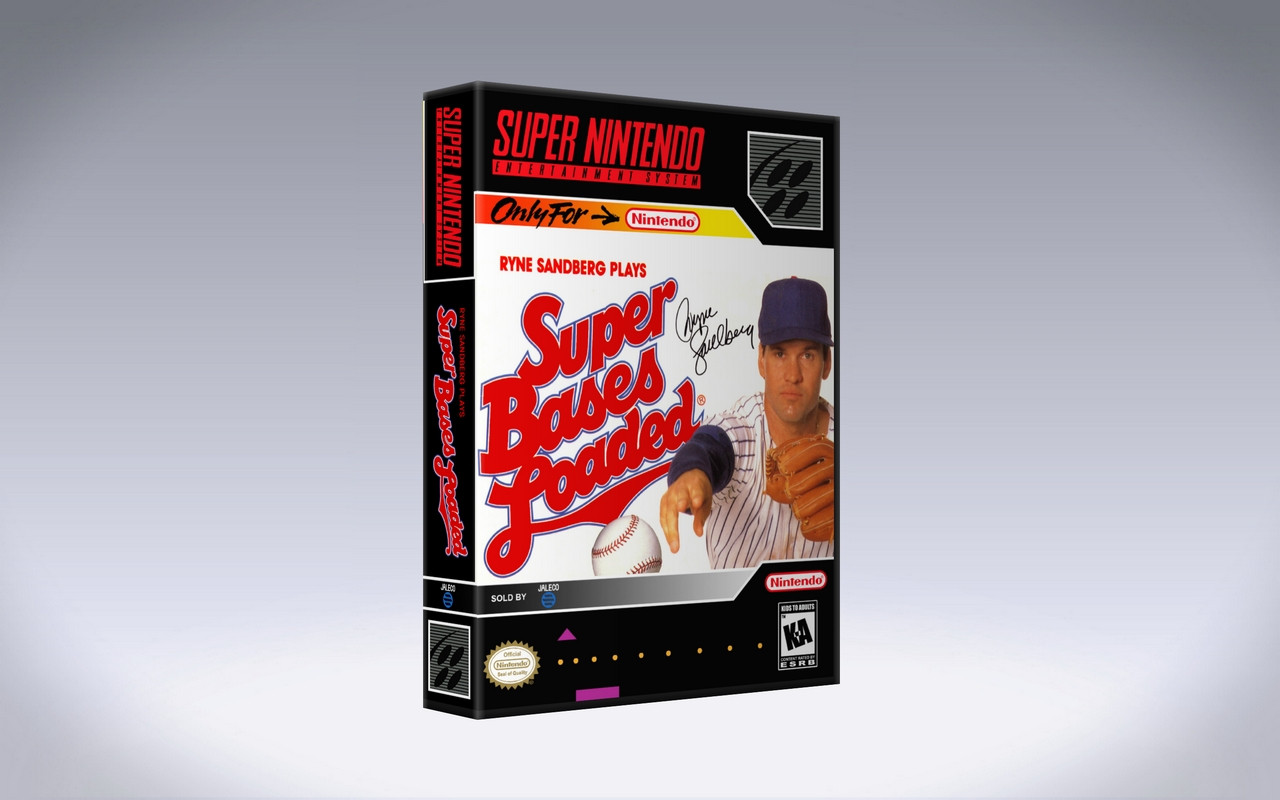 Gaming Relics - Super Nintendo - Vertical Style - Super Bases Loaded