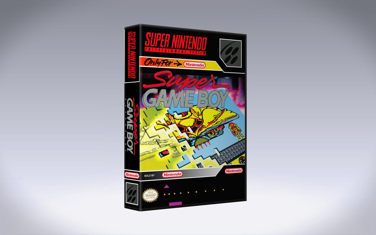 Gaming Relics - Super Nintendo - Vertical Style - Super Game Boy ...