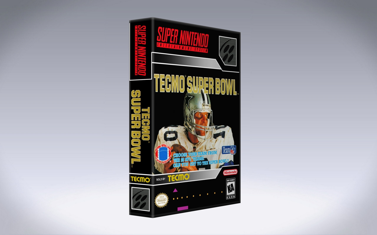 Gaming Relics - Super Nintendo - Tecmo Super Bowl