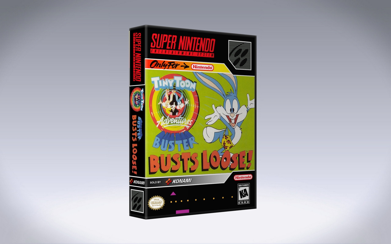 Gaming Relics - Super Nintendo - Tiny Toon Adventures: Buster Busts Loose