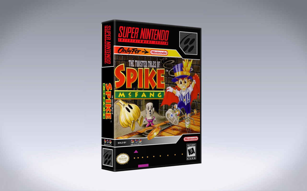 Gaming Relics - Super Nintendo - Twisted Tales of Spike McFang