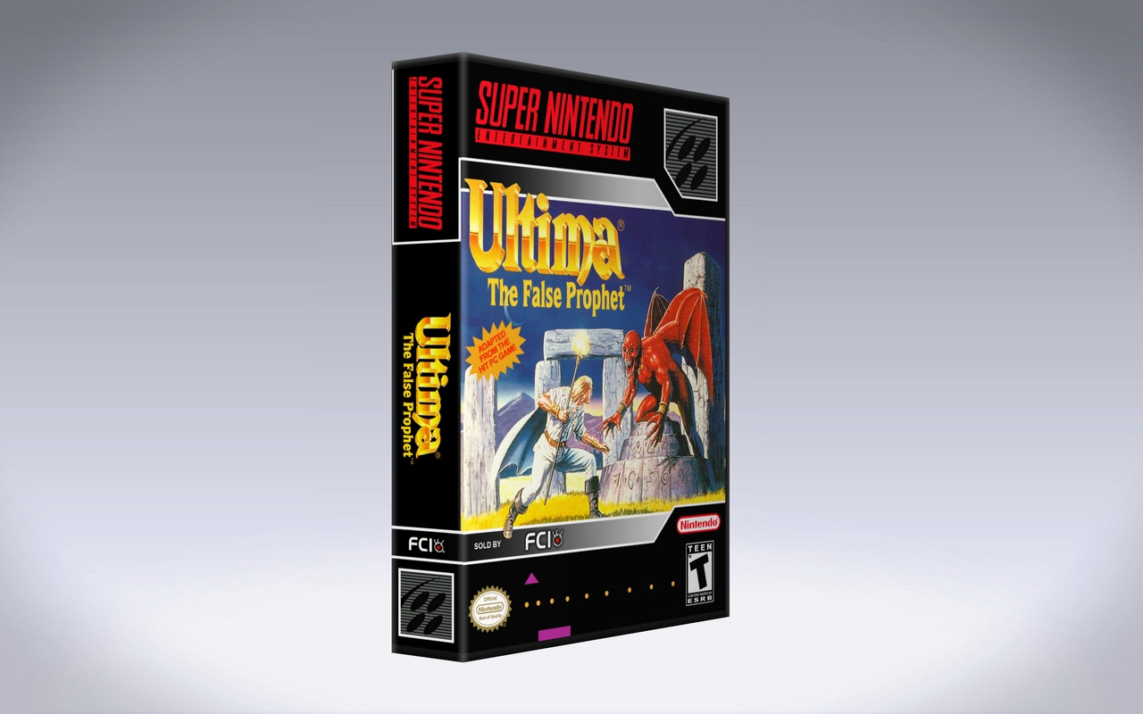 Gaming Relics - Super Nintendo - Ultima VI: The False Prophet