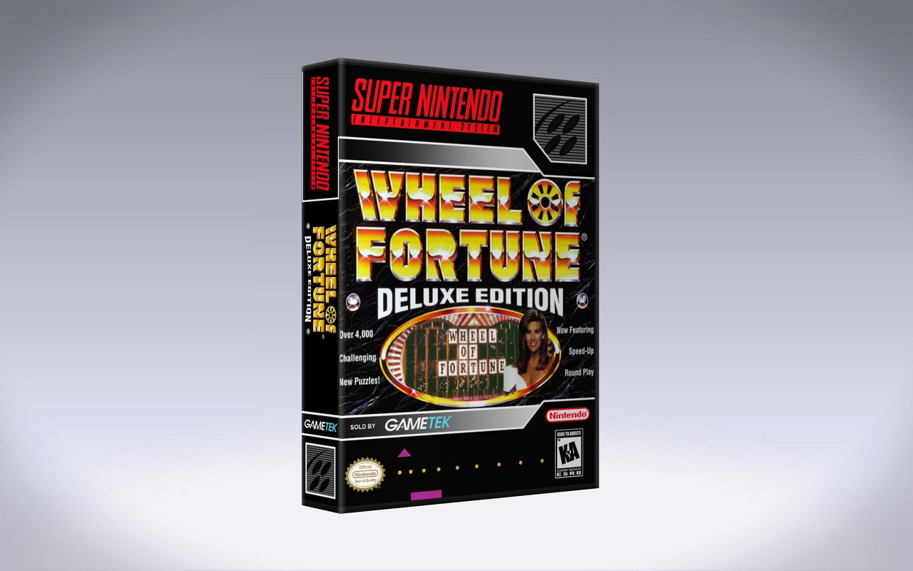 Gaming Relics - Super Nintendo - Wheel of Fortune: Deluxe Edition