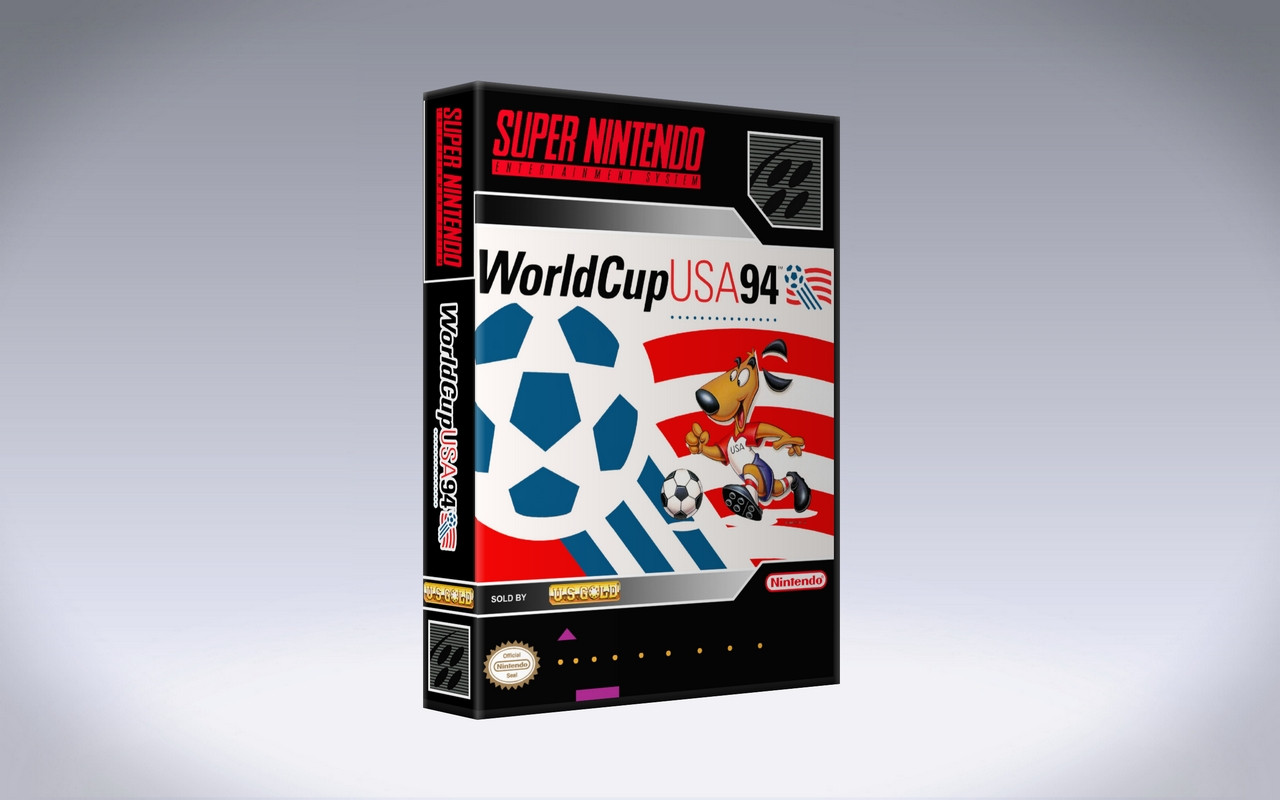 Gaming Relics - Super Nintendo - Vertical Style - World Cup USA 94