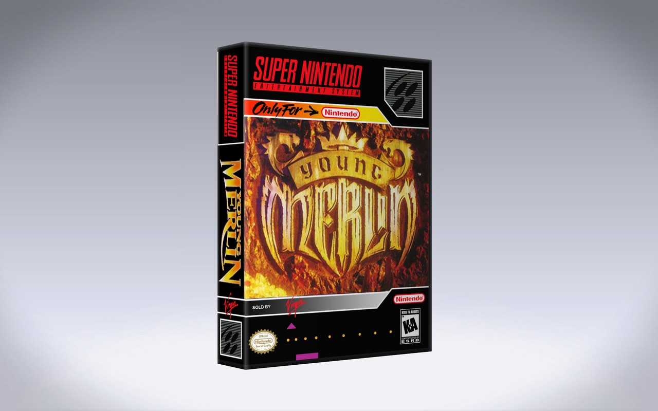 Gaming Relics - Super Nintendo - Young Merlin