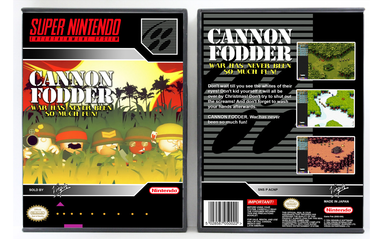 Gaming Relics - Cannon Fodder
