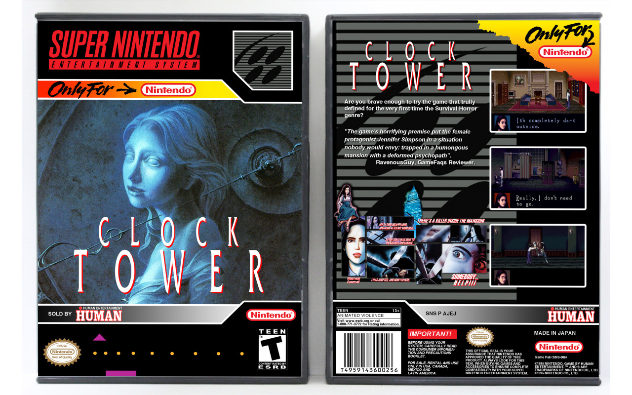 Gaming Relics - Super Nintendo - Clock Tower