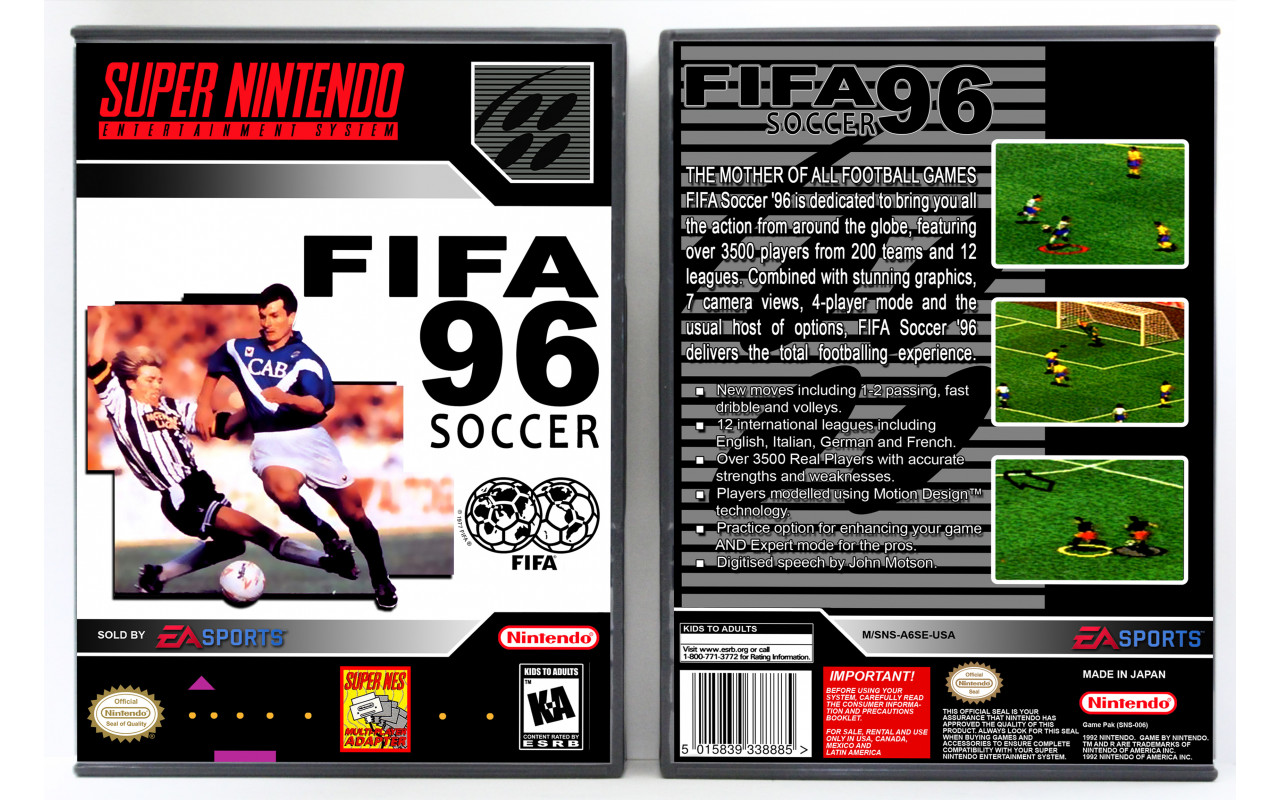 Gaming Relics - FIFA Soccer 96