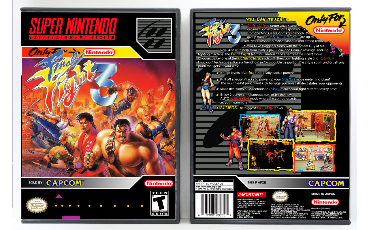 Gaming Relics - Final Fight 3
