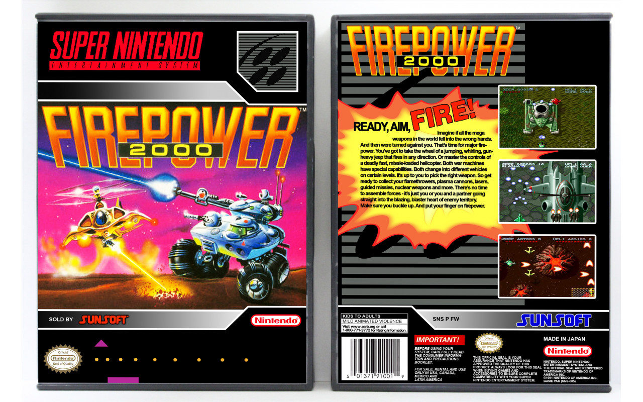 Gaming Relics - Firepower 2000
