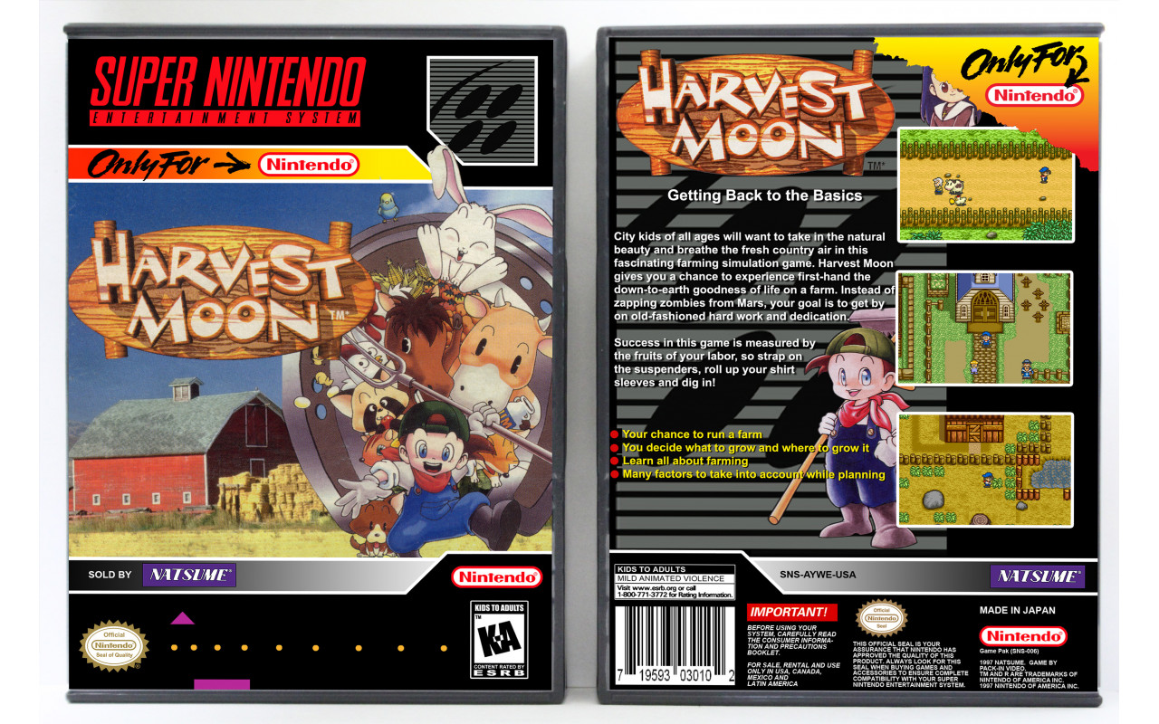 Gaming Relics - Harvest Moon