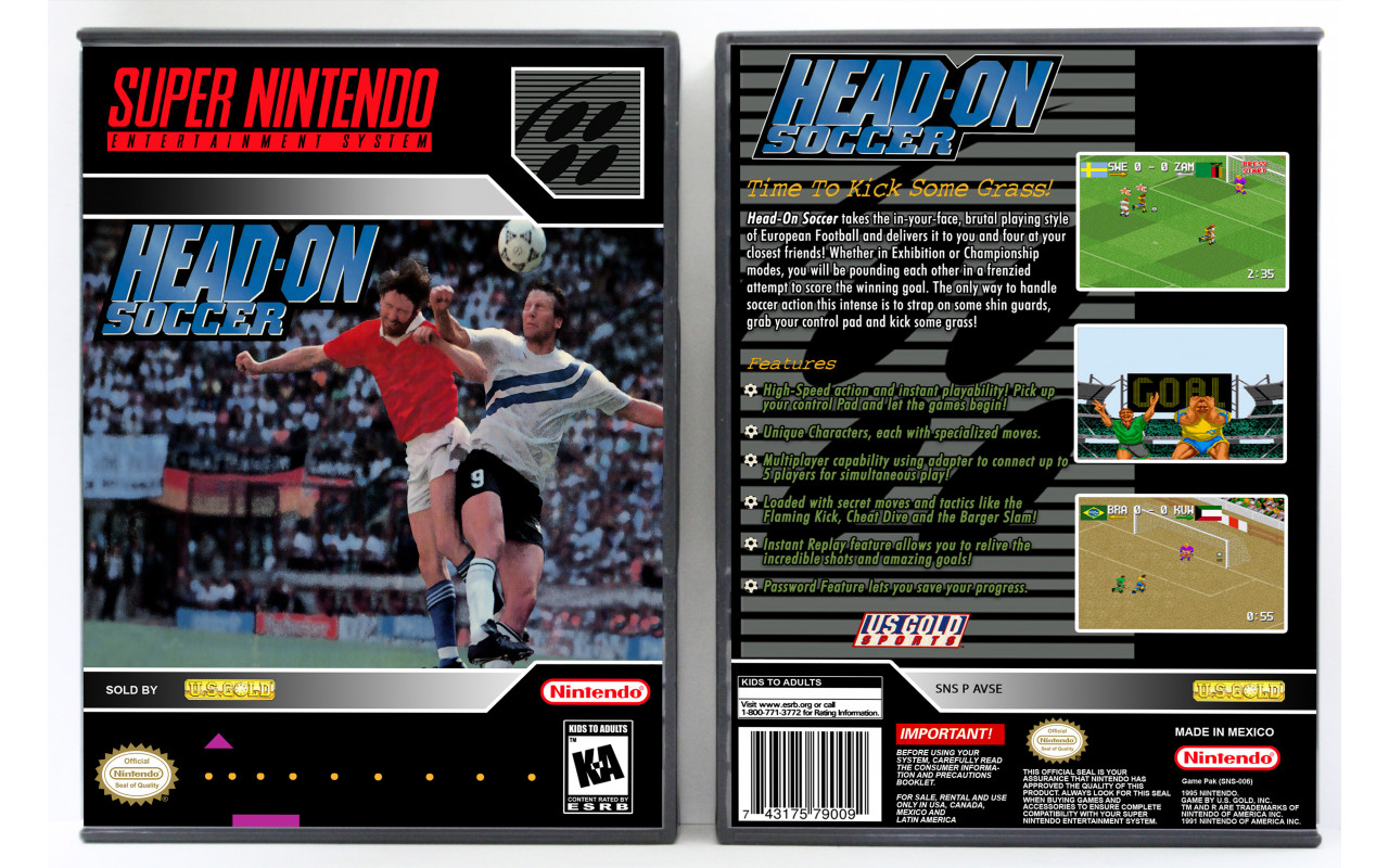 Gaming Relics - Head-On Soccer