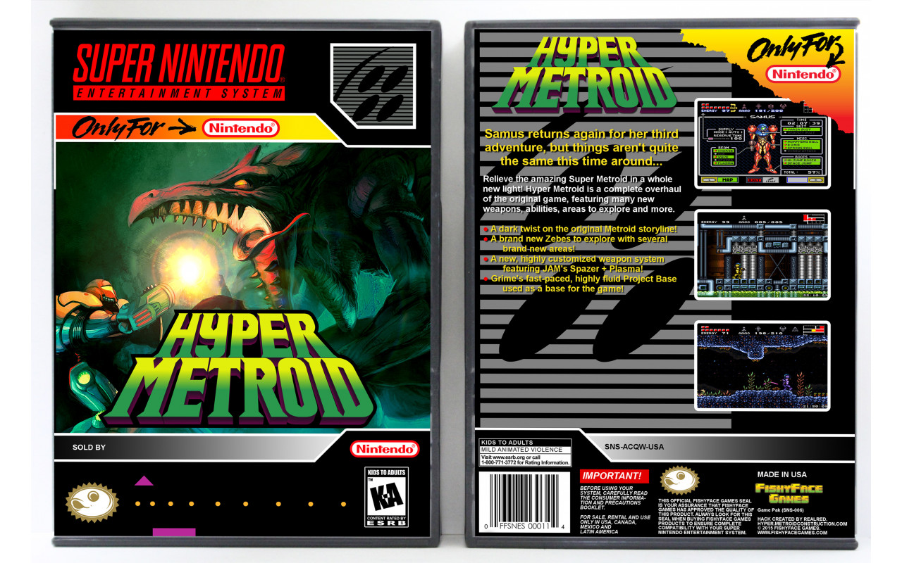 Gaming Relics - Hyper Metroid