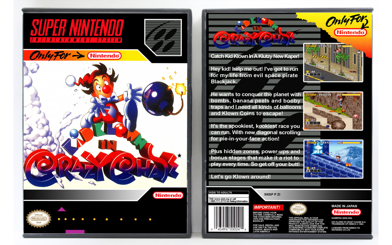 Gaming Relics - Kid Klown in Crazy Chase