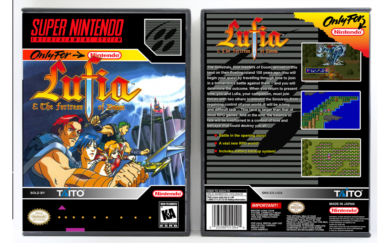 Lufia And The Fortress Of Doom Snes | Detroit Chinatown