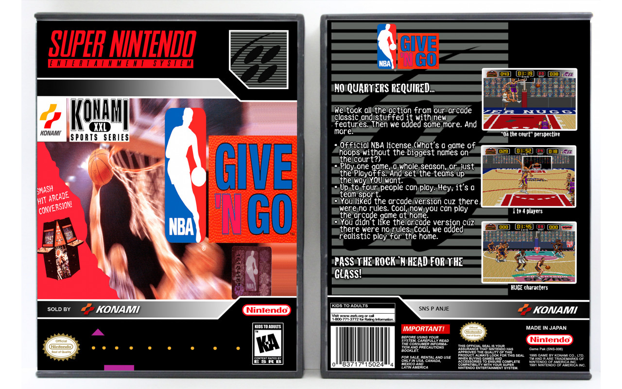 Gaming Relics - NBA Give 'N Go