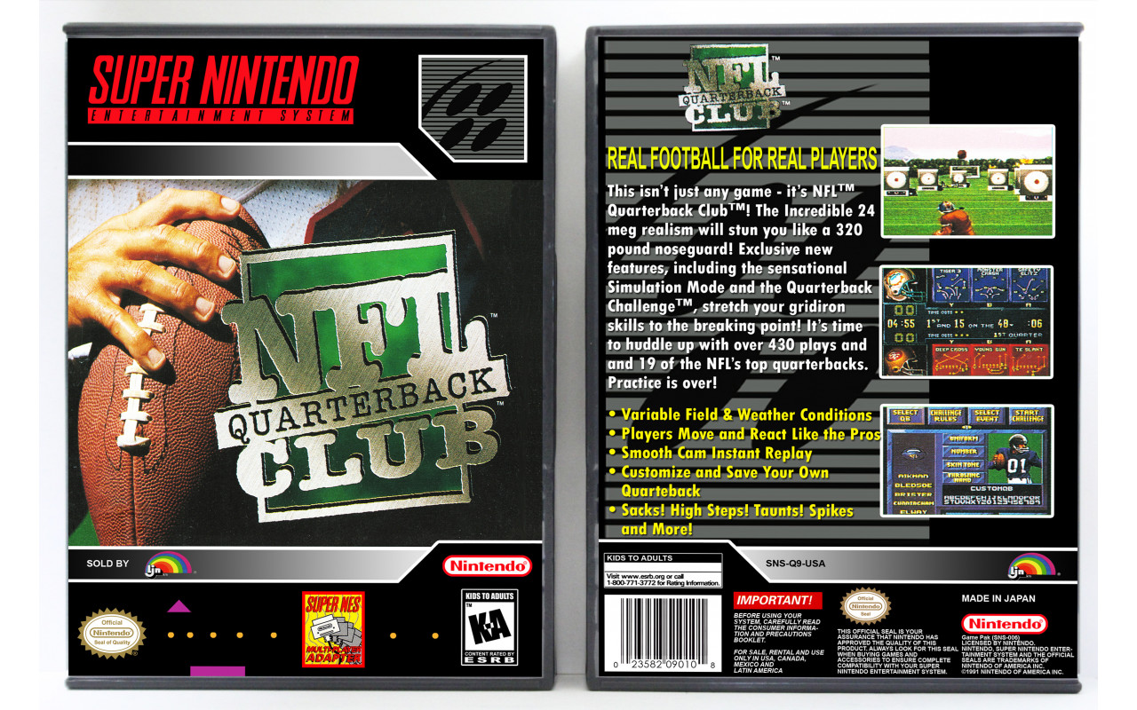 Gaming Relics - NFL Quarterback Club
