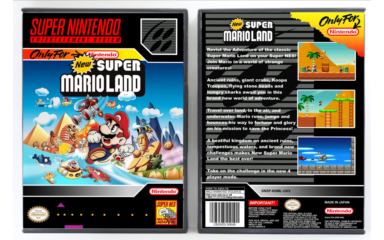 Gaming Relics - New Super Mario Land