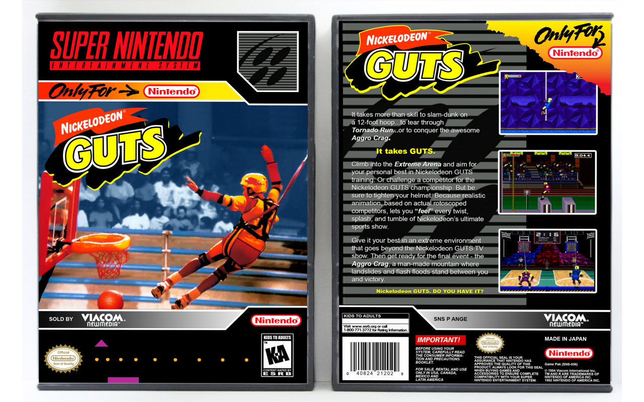 Gaming Relics - Nickelodeon GUTS