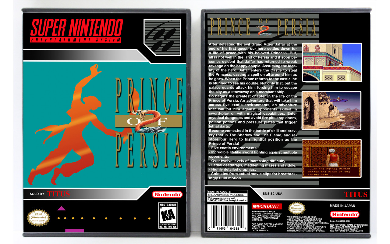 Gaming Relics - Prince of Persia 2
