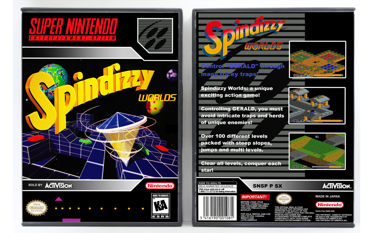 Gaming Relics - Spindizzy Worlds