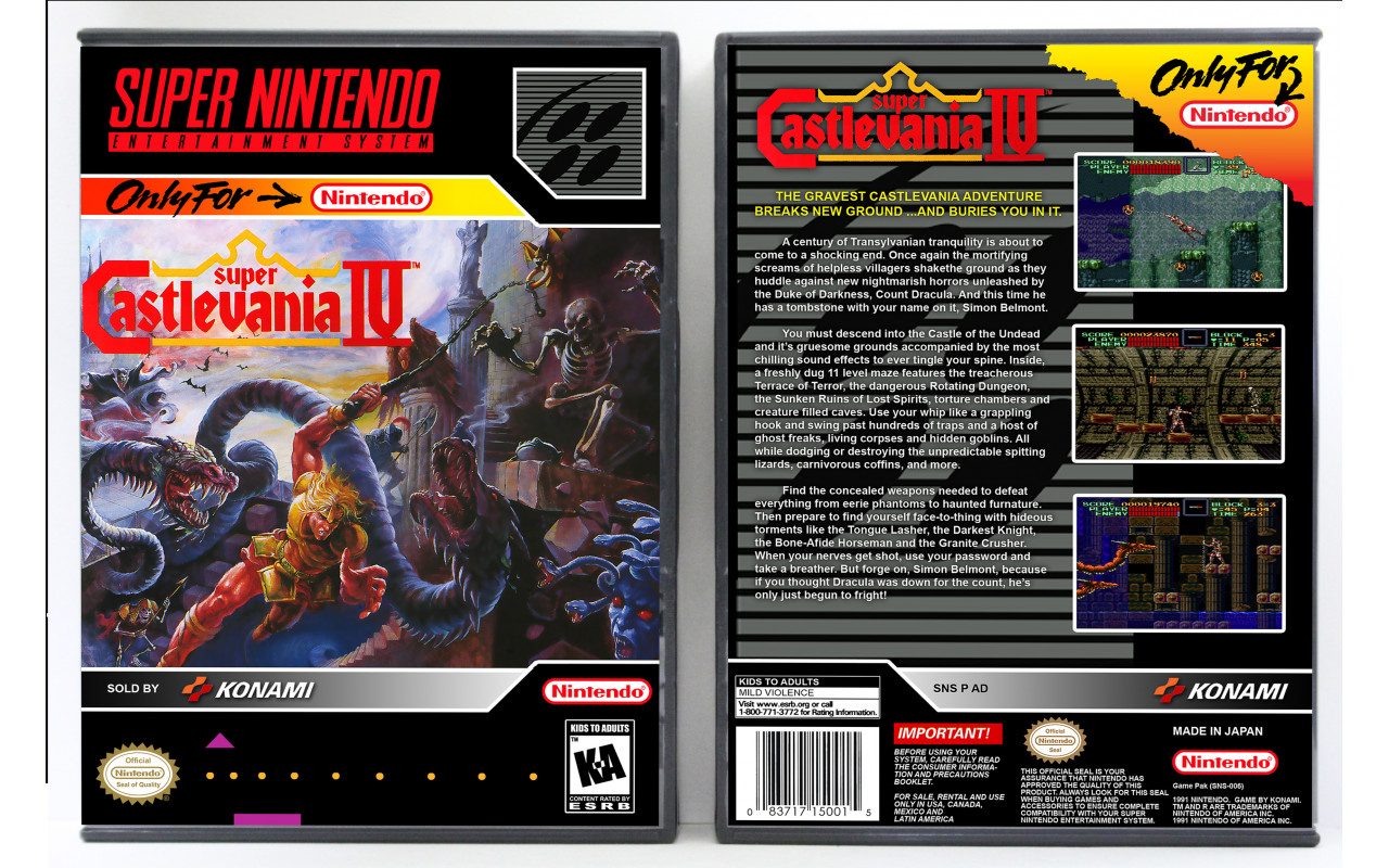 Gaming Relics - Super Castlevania IV