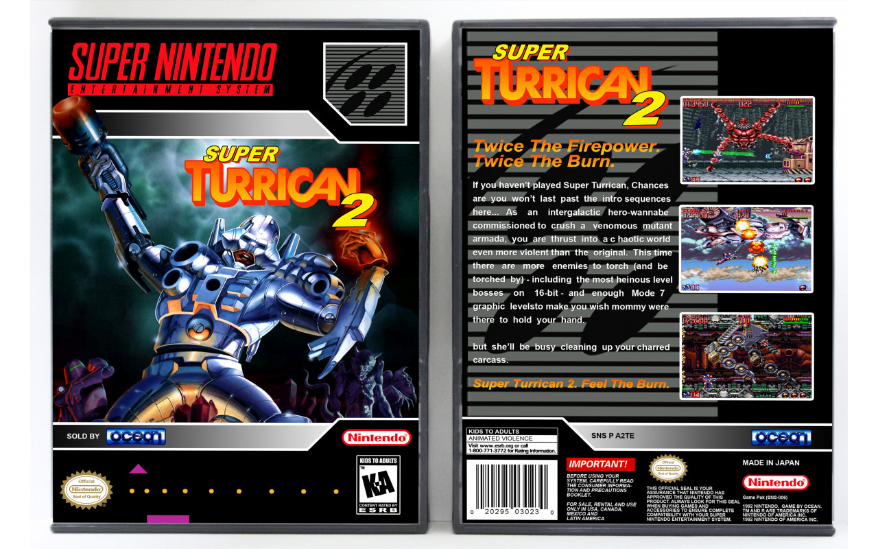 Snes super turrican 2 online