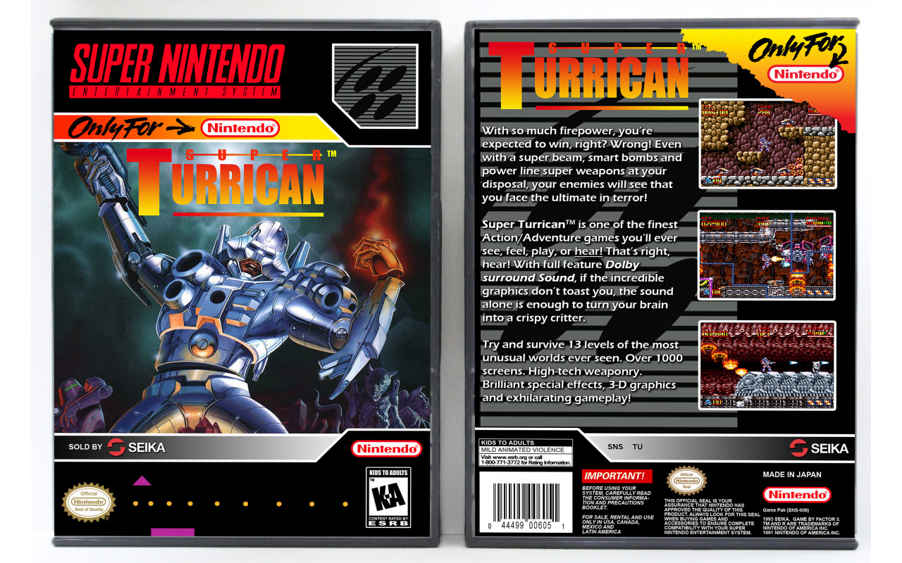 Gaming Relics - Super Turrican